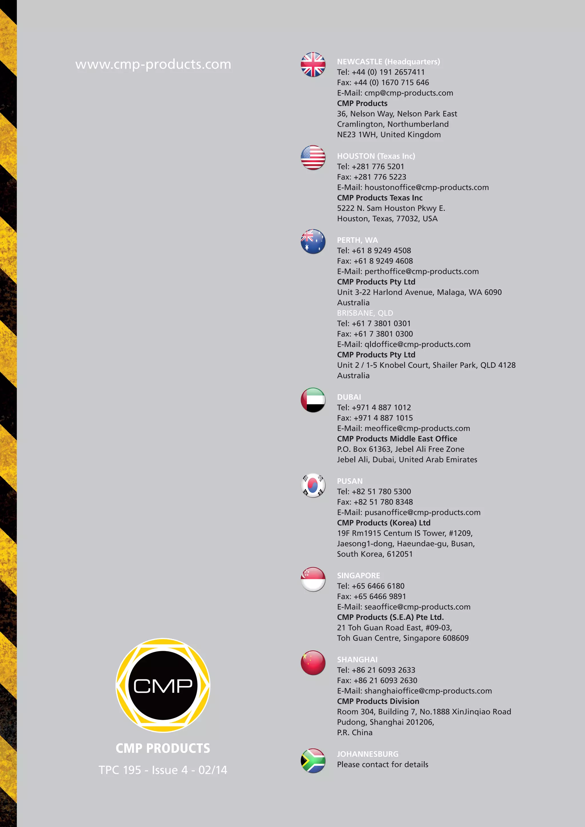 CMP Cable Glands - Triton T3CDS Deluge Proof Glands (ATEX) | PDF
