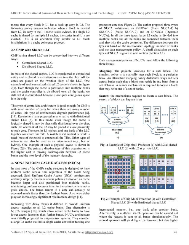 Cmp cache architectures a survey | PDF