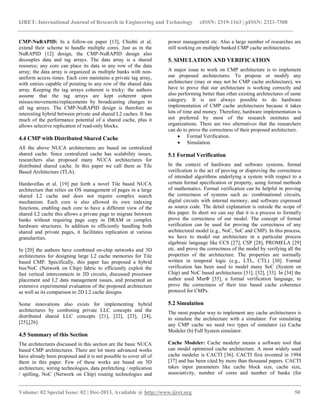 Cmp cache architectures a survey | PDF