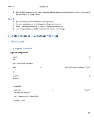 Large scale virtual Machine log collector (Project-Report) | DOCX | Databases | Computer ...