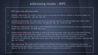 Comparison between RISC architectures: MIPS, ARM and SPARC | PDF