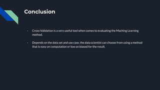 Cmpe 255 cross validation | PPT