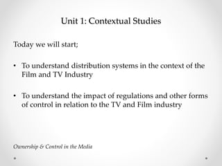 Unit 1 ownership and control | PPTX