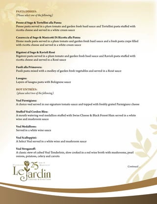 Cmp Menu Guide | PDF