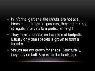 Components of garden | PPTX