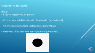 MAT'SOAO | PPTX