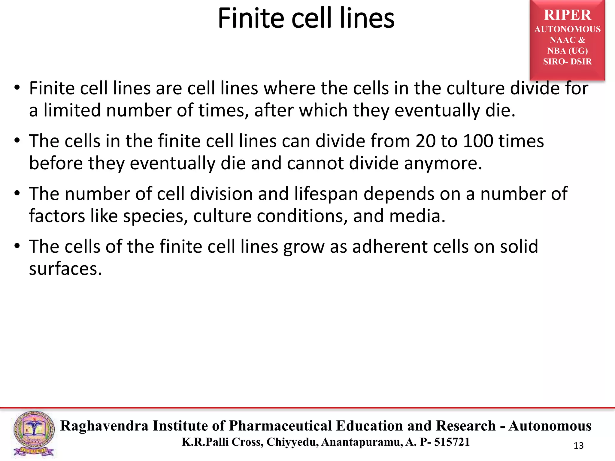 various types of cell culture | PPTX