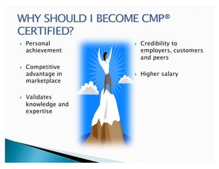 How to become a Certified Meeting Professional (CMP) | PDF | Resume ...