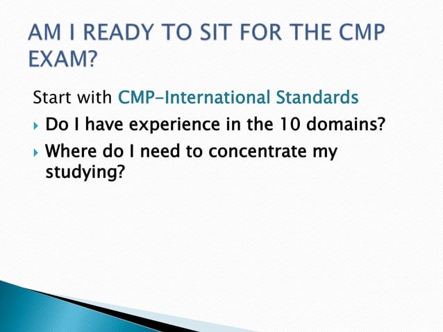 CMP Presentation | PPTX | Education