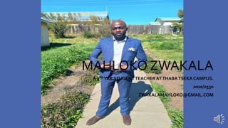 Liboko tsa Basotho- ka Zwakala Mahloko | PPTX