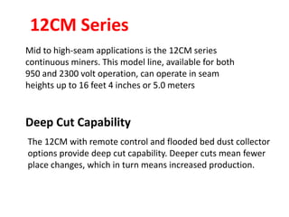 CONTINUOUS MINERS | PPTX