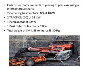 CONTINUOUS MINERS | PPTX