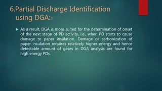 Dissolved Gas Analysis of conventional diagnosis techniques for transformer | PPTX