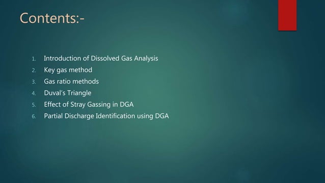 Dissolved Gas Analysis of conventional diagnosis techniques for ...