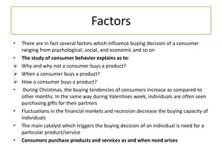 consumer behavior by Gaganbihari Pal | PPTX