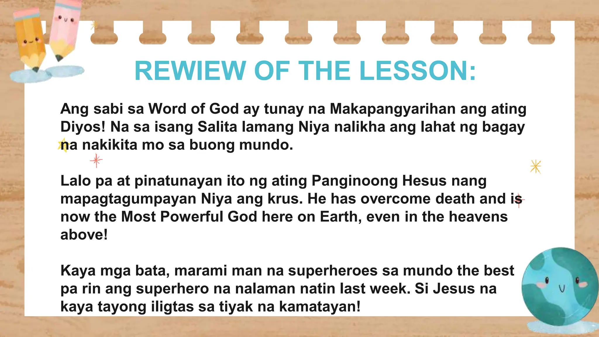 Children's Ministry Sunday School Lessons | PPTX