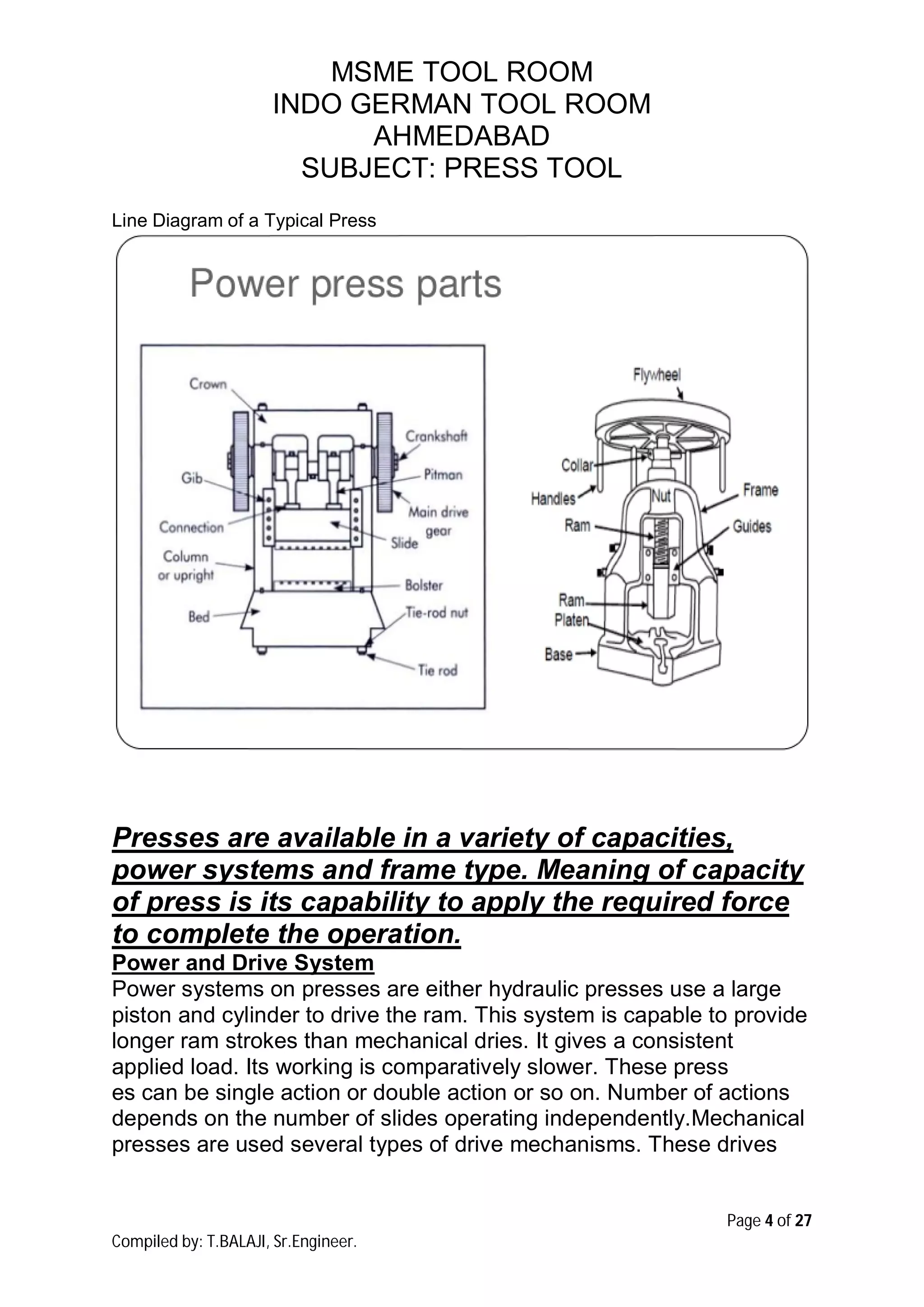 Type Of Non cutting Operations (Press Tool) | PDF