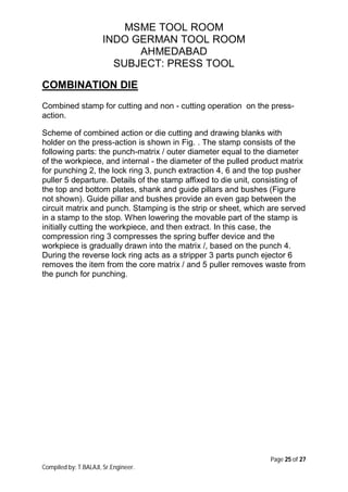 Type Of Non cutting Operations (Press Tool) | PDF