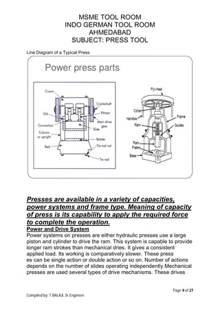 Type Of Non cutting Operations (Press Tool) | PDF