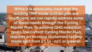 City of London Cycling Master Plan Review | PDF