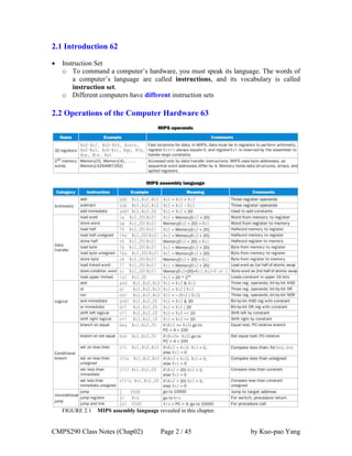 Cmps290 classnoteschap02 | PDF