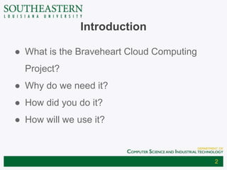 CMPS 494 Presentation [Cloud Computing] | PPT
