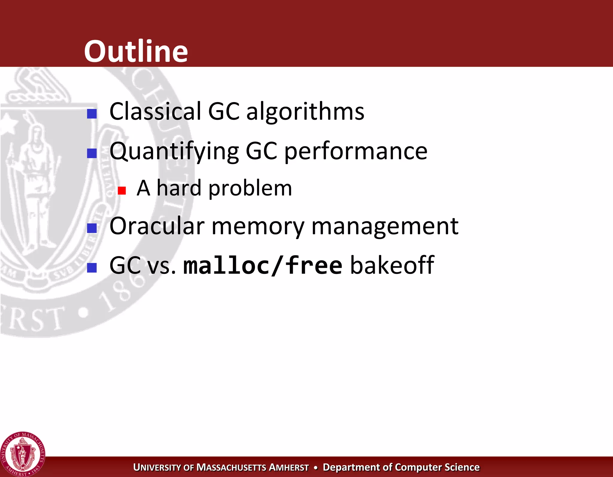 Operating Systems - Garbage Collection | PDF