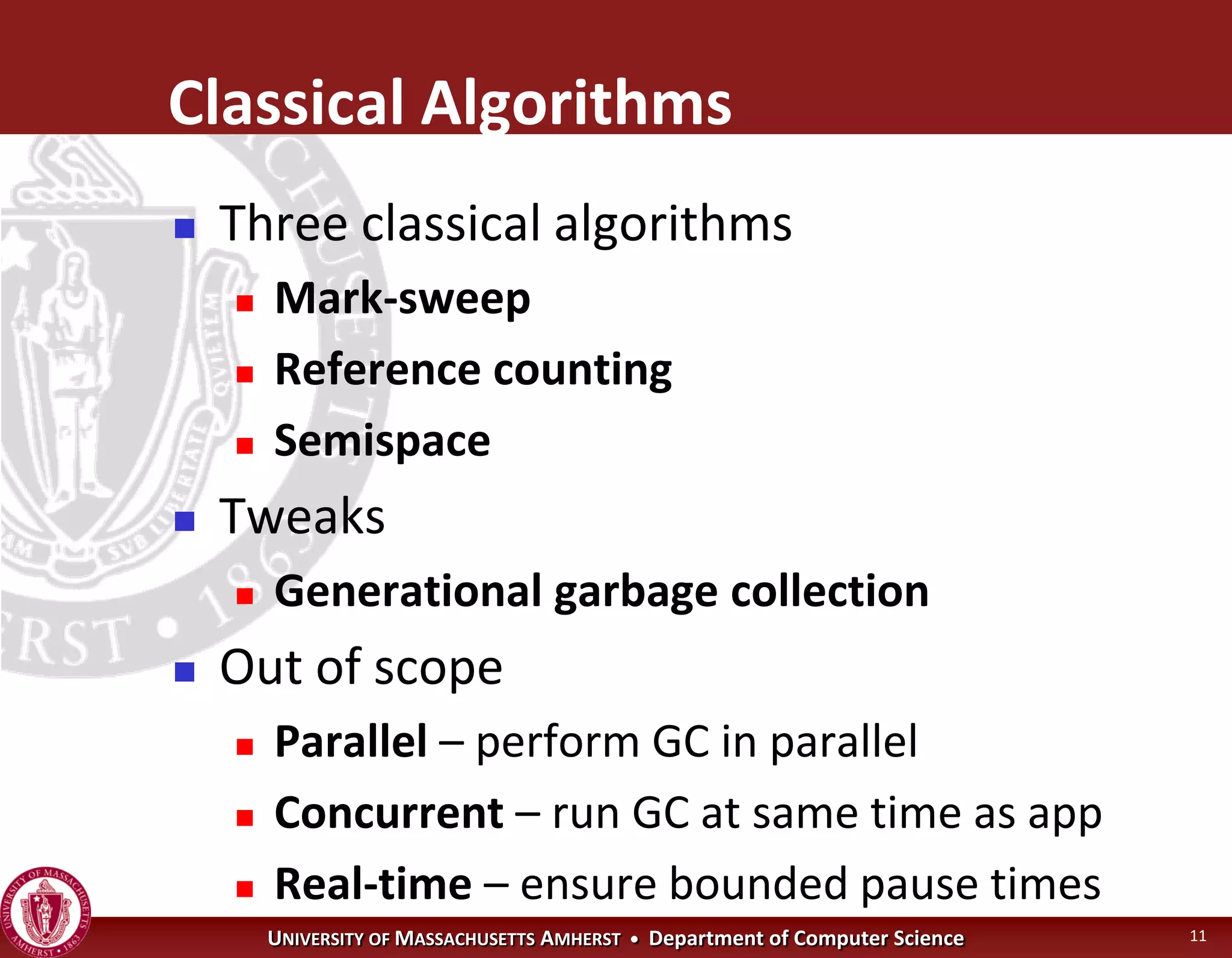 Operating Systems - Garbage Collection | PDF