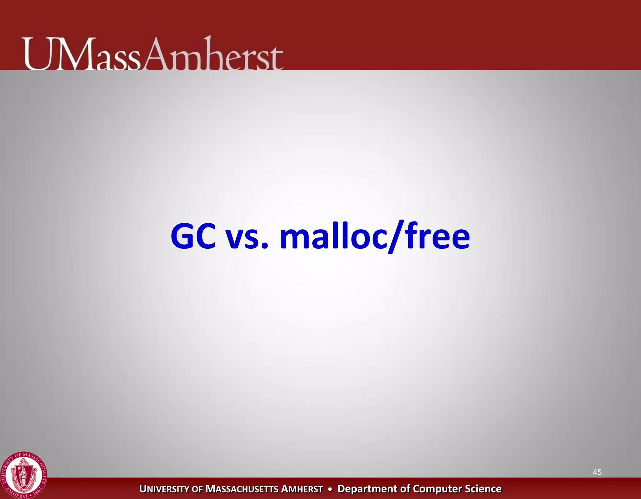 Operating Systems Garbage Collection Ppt