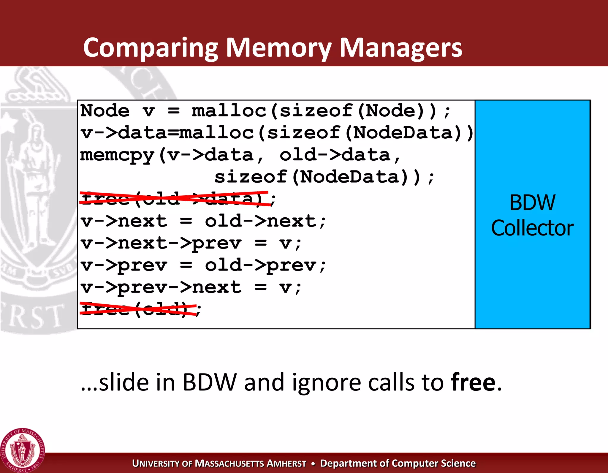 Operating Systems - Garbage Collection | PPT