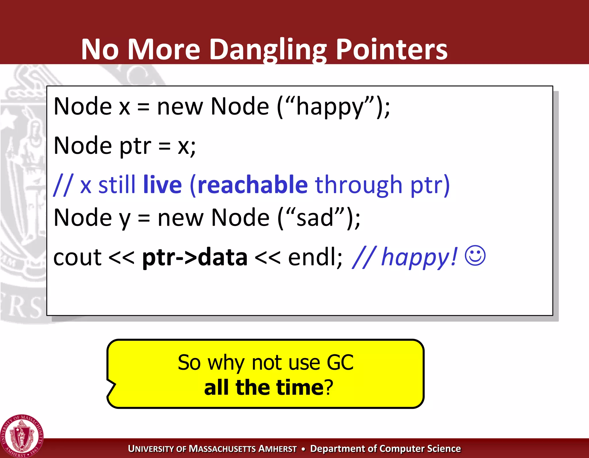 Operating Systems - Garbage Collection | PDF
