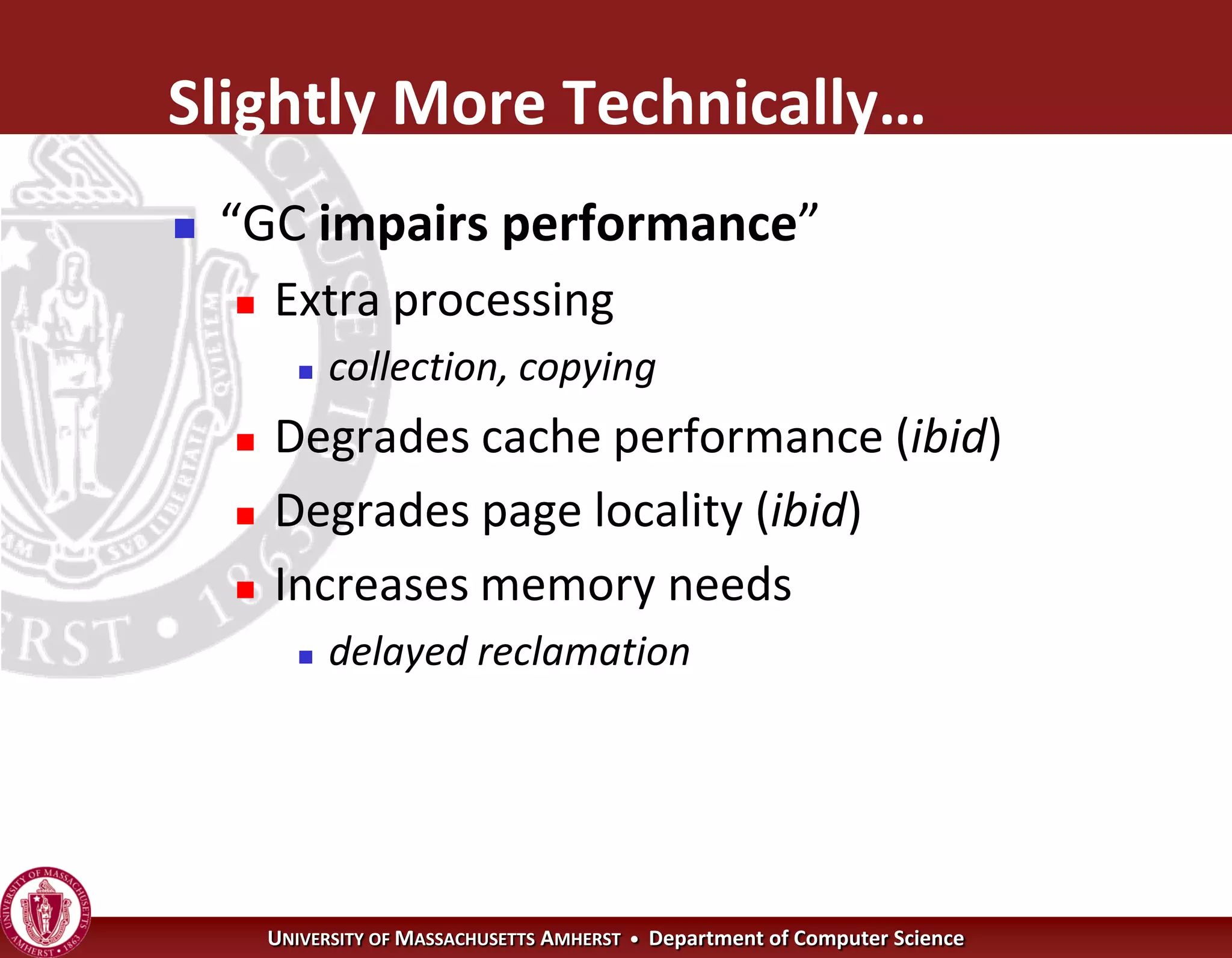 Operating Systems - Garbage Collection | PDF