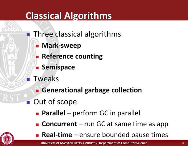 Operating Systems - Garbage Collection | PDF