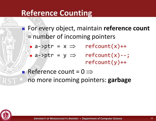 Operating Systems - Garbage Collection | PPT