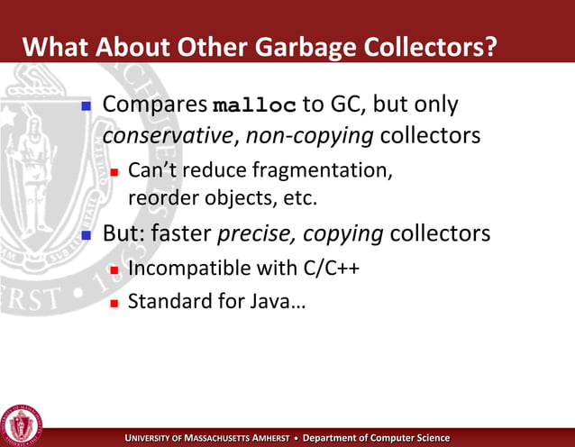 Operating Systems Garbage Collection Ppt Free Download 
