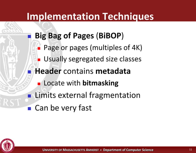 Operating Systems - Dynamic Memory Management | PPT
