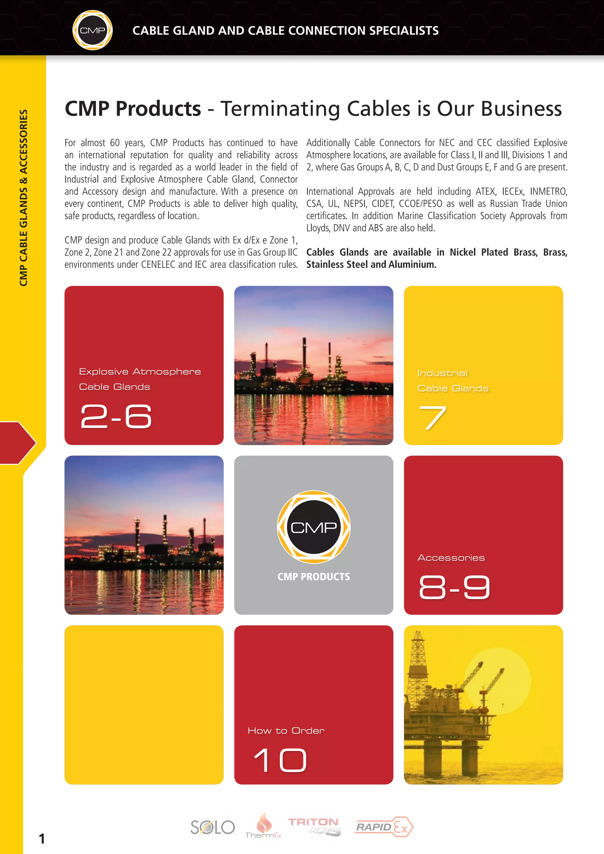 CMP CABLE GLANDS | PDF