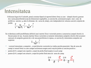 Câmpul electric | PPTX