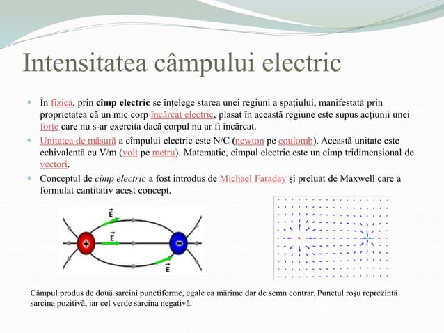 Câmpul electric | PPTX