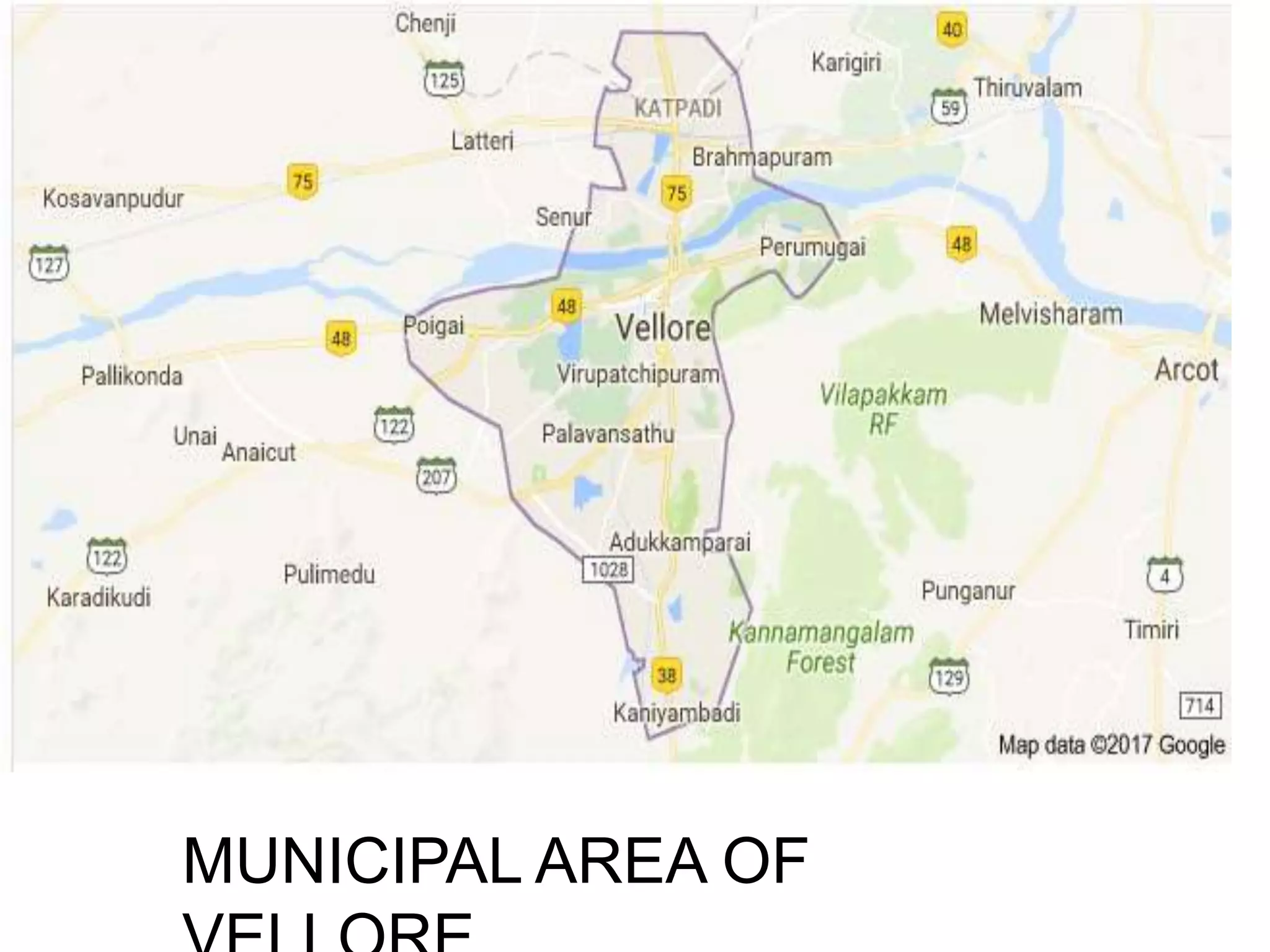 comprehensive mobality plan of vellore | PPTX