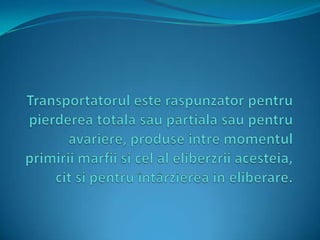 CMR .Conventia CMR | PPT