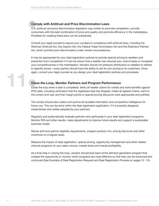 Deal Registration Whitepaper by Computer Market Research | PDF