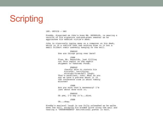 CM R081 lesson 7 storyboards and scripts | PPTX