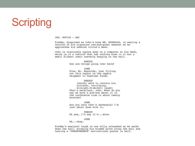 CM R081 lesson 7 storyboards and scripts | PPTX