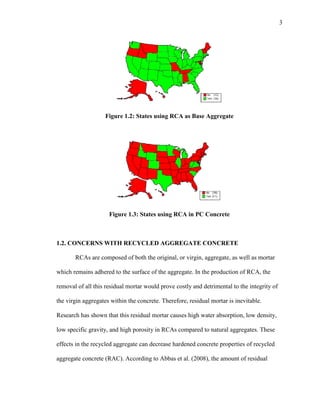Recycled Concrete Aggregate (RCA) for Infrastructure Elements | PDF ...