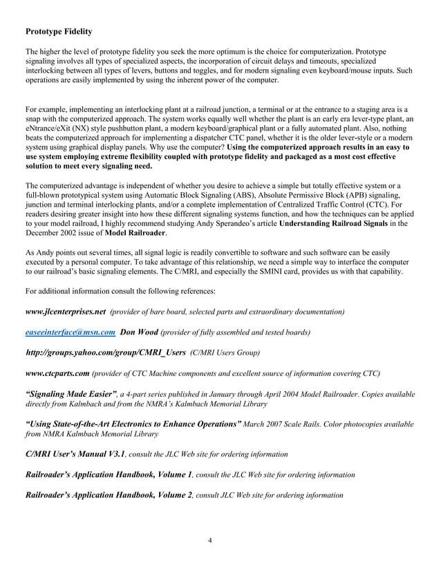 Cmri and signaling handout 2018 | PDF