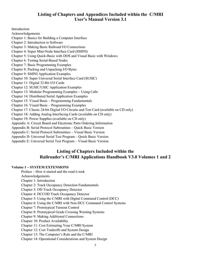 Cmri and signaling handout 2018 | PDF