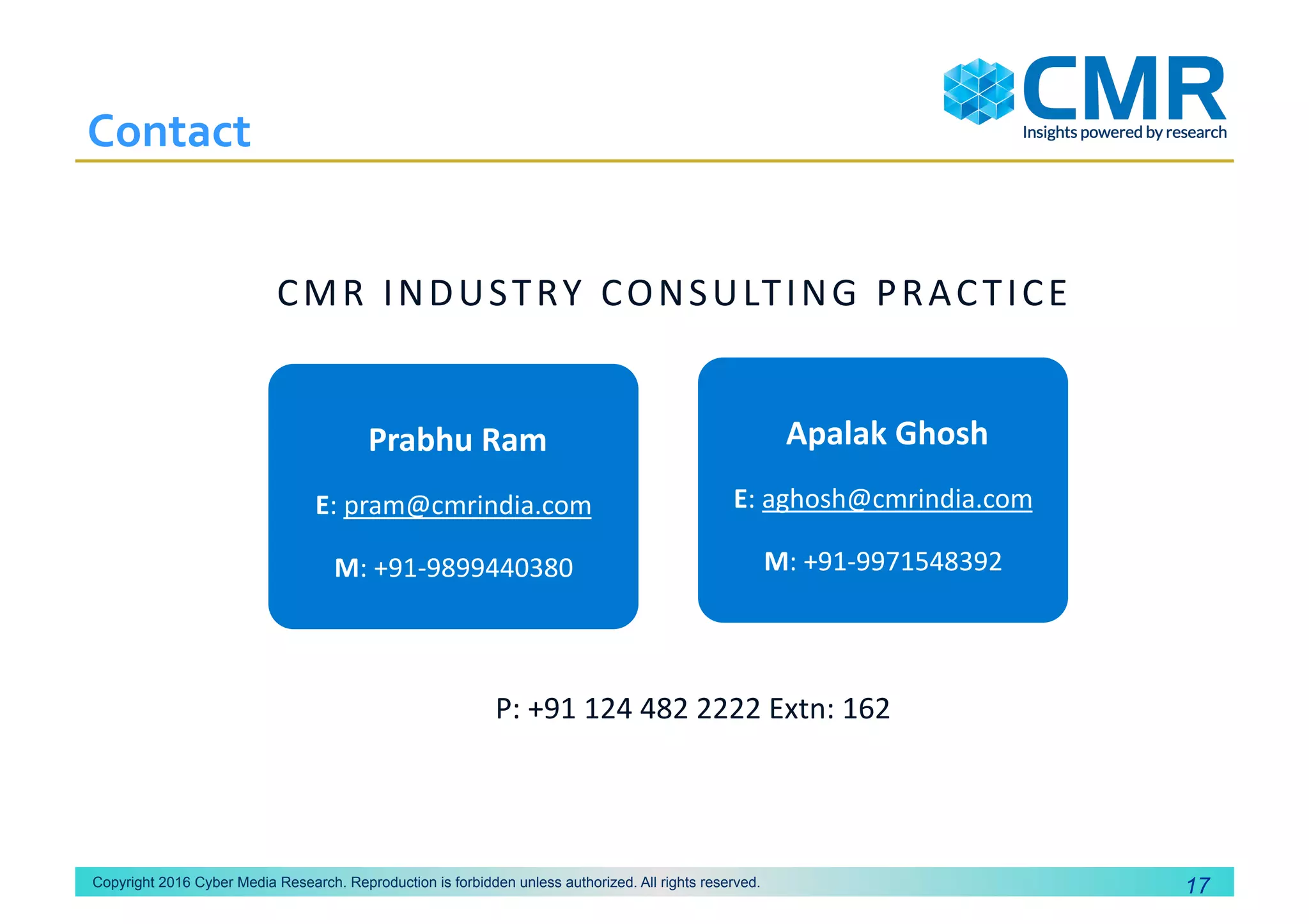 CMR Baby Diapers Report 2016 | PDF