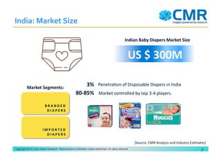 CMR Baby Diapers Report 2016 | PDF
