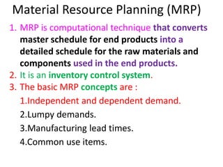 Computer-aided Manufacturing Resource Planning | PPT